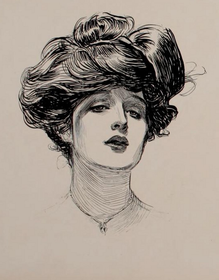 Beauties Of The Past - Annabelle Whitford and The Gibson Girl