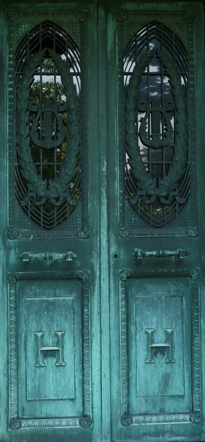 At Death's Door: Beautiful Mausoleum Doors At Green-Wood Cemetery