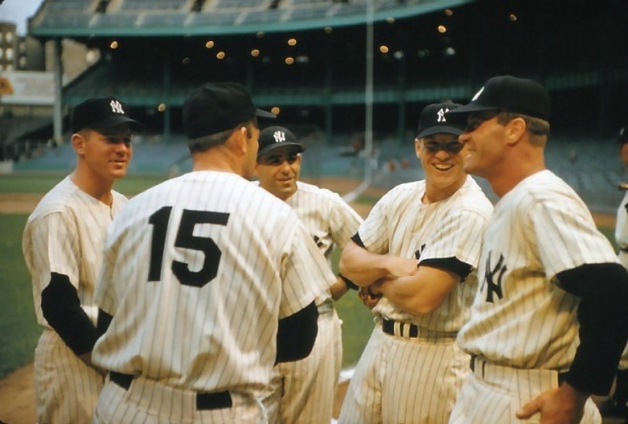 Mickey Mantle In Glorious Kodachrome Color Photos