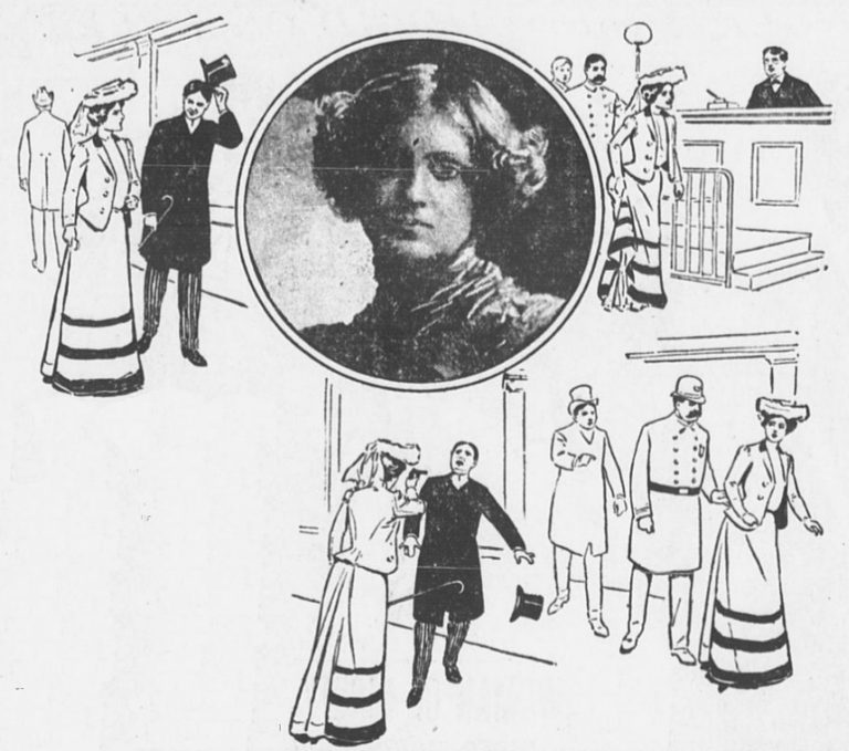 The Houseeife Too Pretty To Walk In The Streets Of New York In 1902