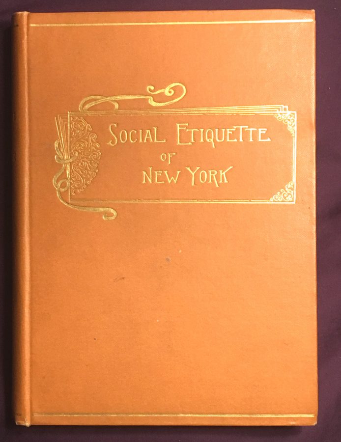 The New York Rules Of Etiquette 120 Years Ago - Proper Greetings