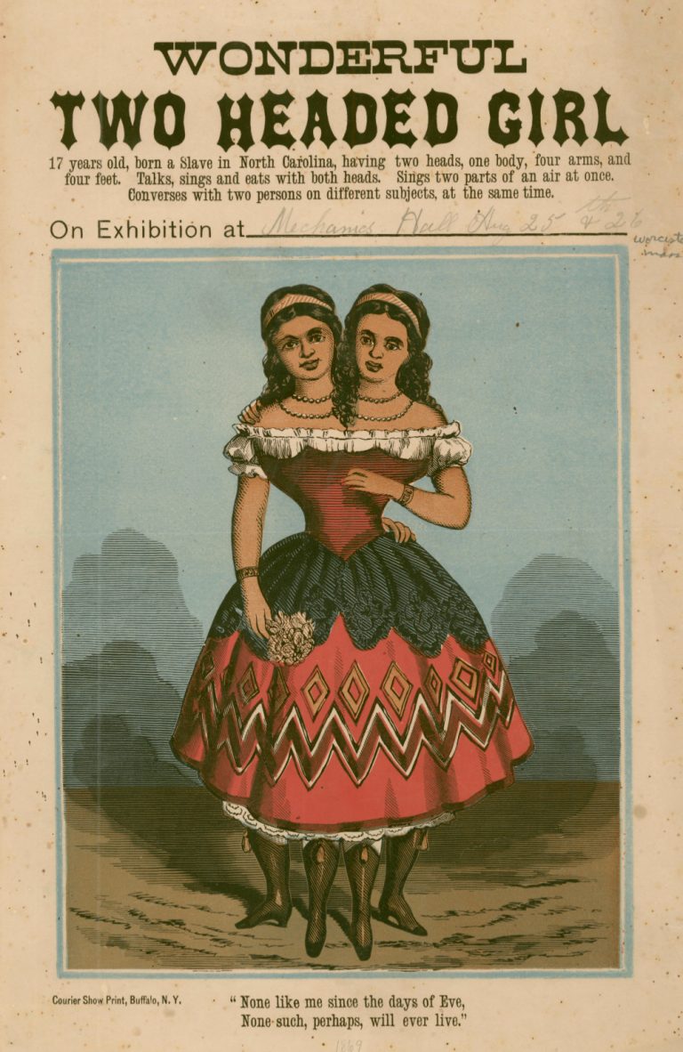 The Wonderful Two Headed Girl - 1869