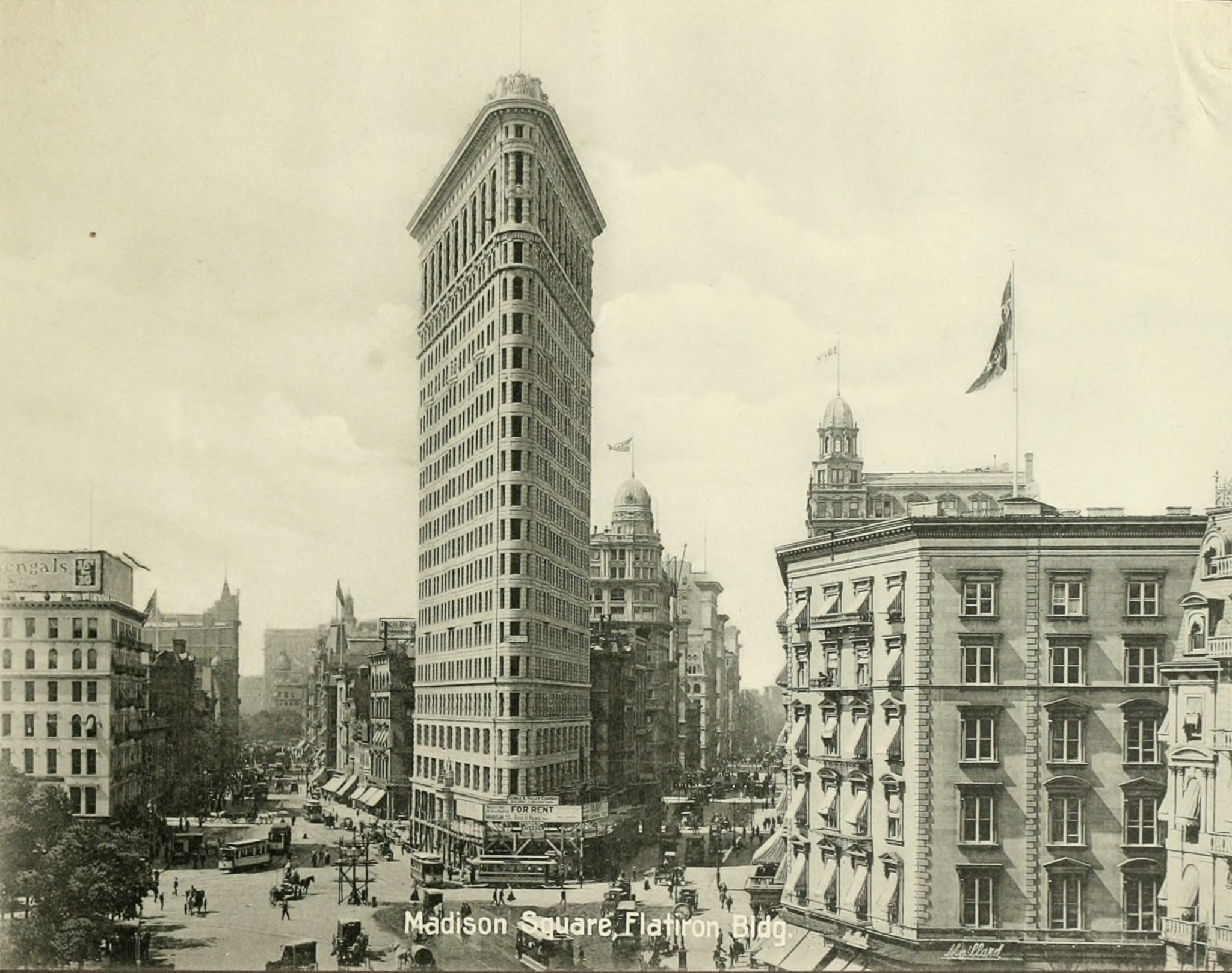 Old New York In Photos Recently Completed Flatiron Building 1902
