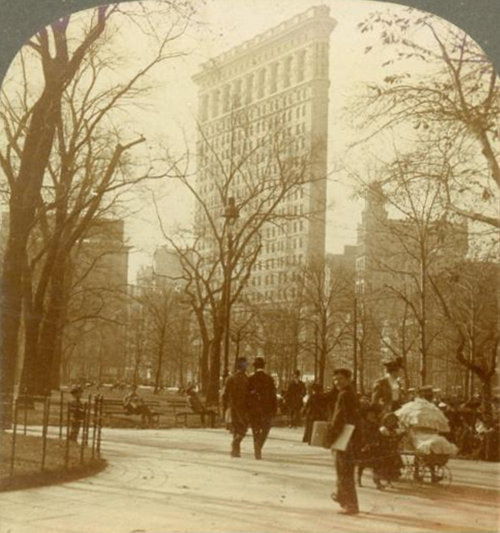 Old New York In Photos #191 - Madison Square Park & Flatiron Building 1903